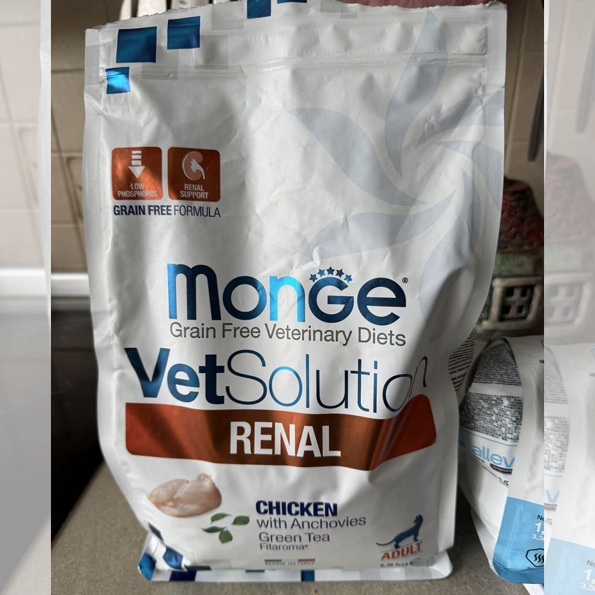 Корм для кошек monge renal при хпн